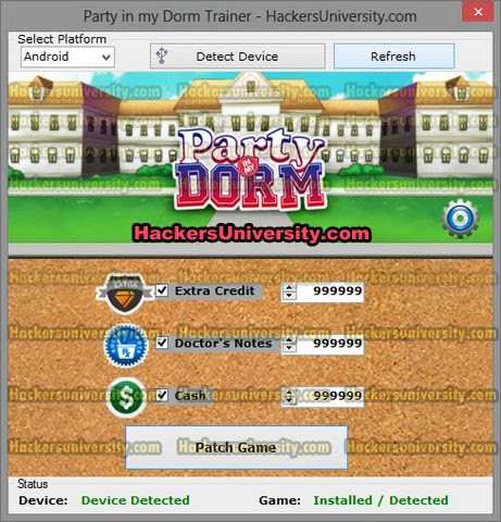 Party In My Dorm Game - fasrgetmy