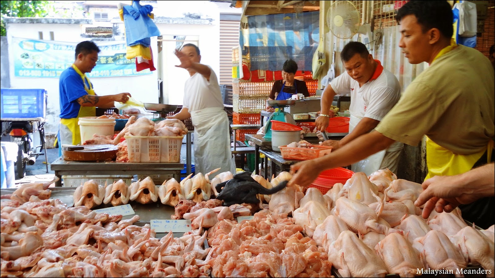 Malaysian Meanders: The Wet Market Chicken Stall