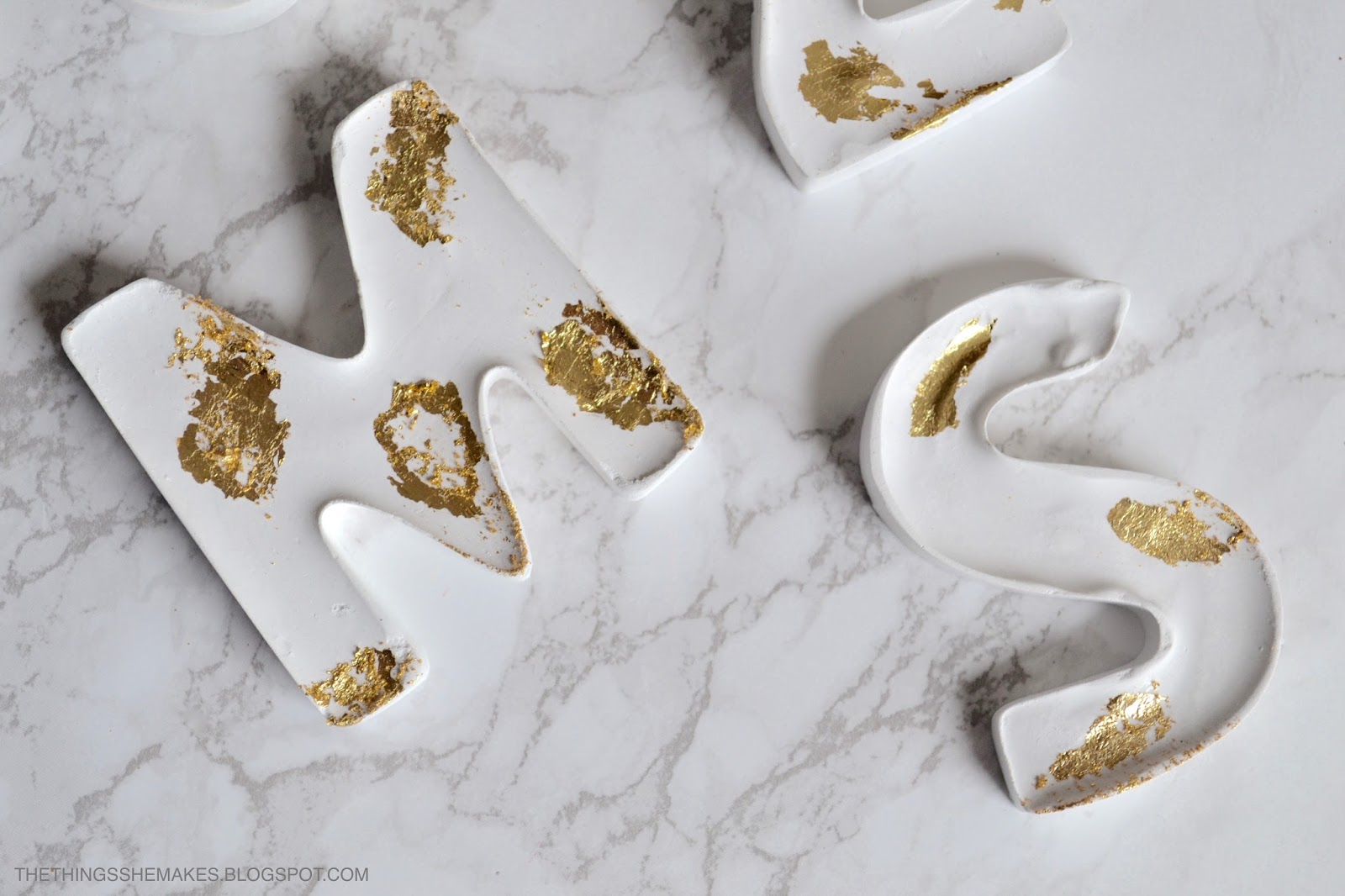 DIY Home Decor | Decorative Letters | The Things She Makes