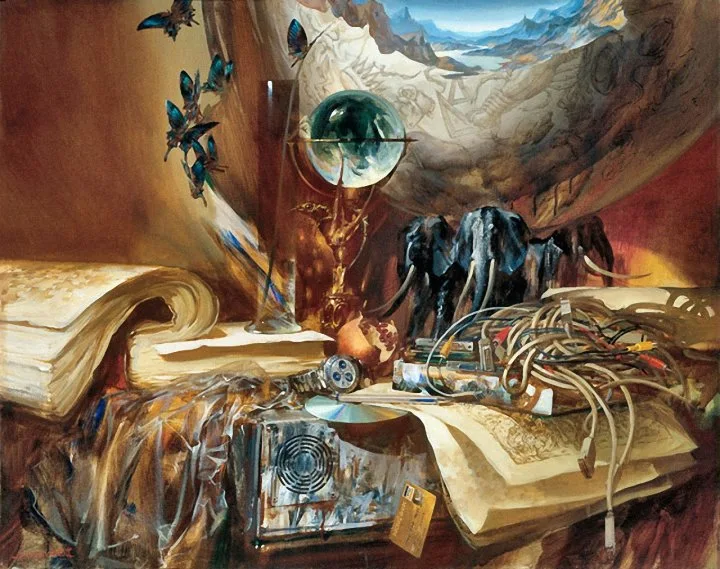 Ivan Slavinsky, 1968 | Fantastic realism painter | Tutt'Art@ | Pittura ...