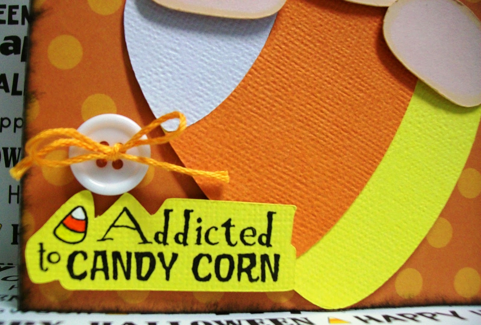 Paper Creations by Kristin: Candy Corn Card