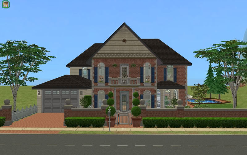 Twoflower's Sims 2 Lots: 190 Sim Lane