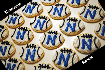 Candace's Cookie Creations: Newcastle Racer Football