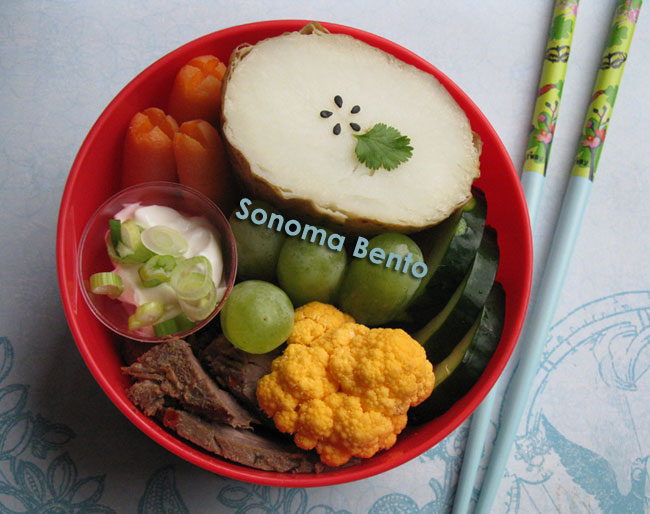 Sonoma Bento: Steak and Potato Bento