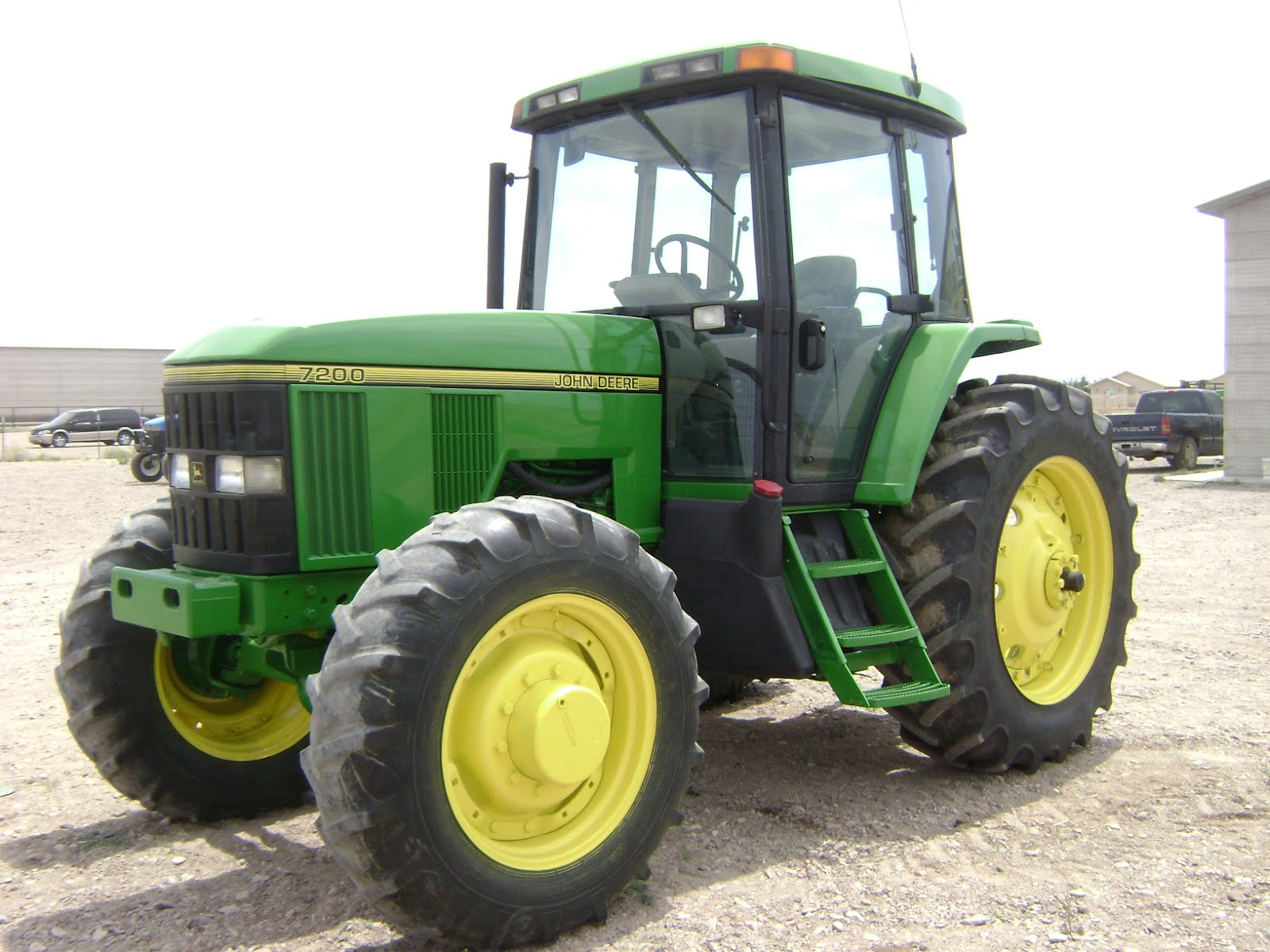 MAQUINARIA AGRICOLA INDUSTRIAL: Tractor John Deere 7200, 4x4, 1994 ...