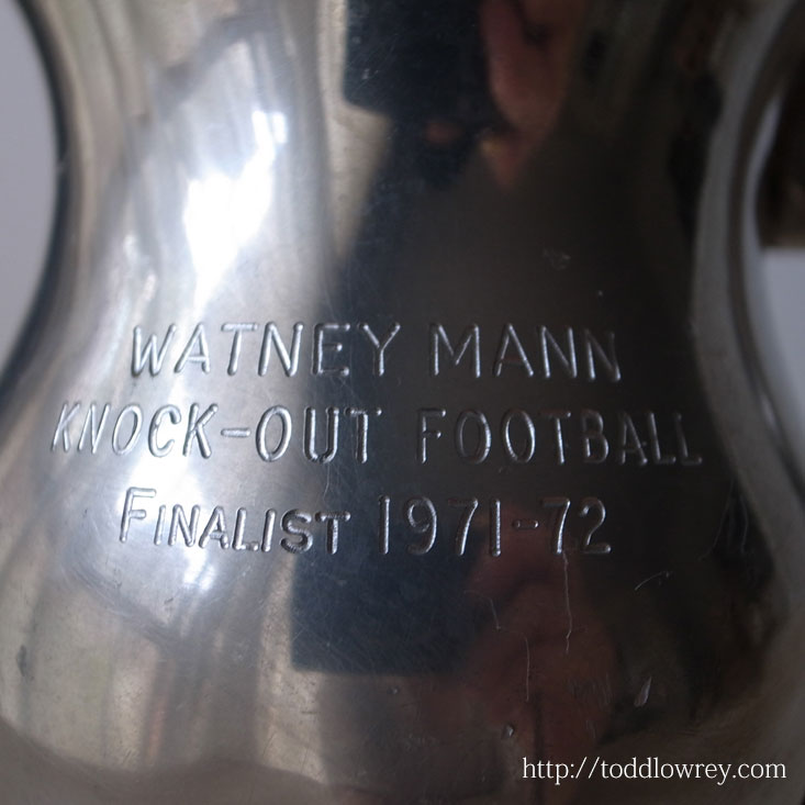 Todd Lowrey Antiques: 勝利の美酒をシェフィールドの職人技で味わう / Vintage Pewter Cup "for ...