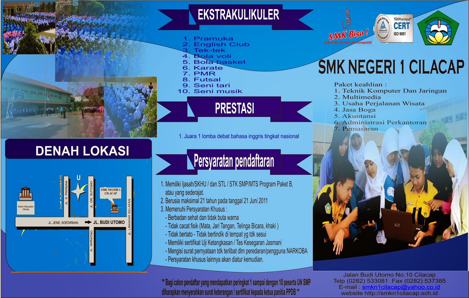 BROSUR SMK NEGERI 1 CILACAP