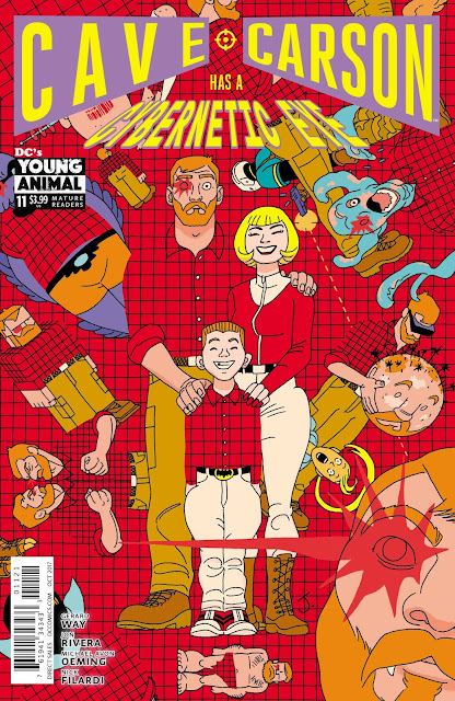 Weird Science DC Comics: PREVIEW: Cave Carson Has a Cybernetic Eye #11