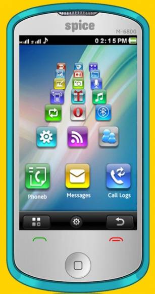 pareshshah: Spice M6800 FLO – 3.15-inch Touch screen mobile with WiFi ...