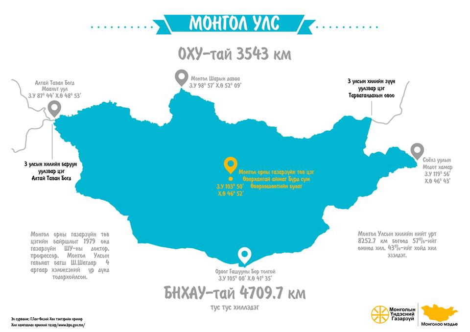 Байгалийн үзэсгэлэнт газар Монгол орны 4 цэг