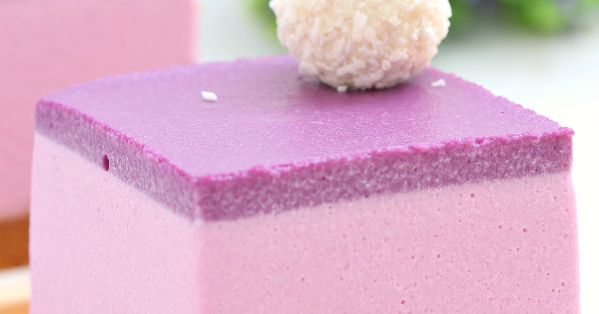 No-bake ( homemade ) ube halaya / ube jam mini cheesecakes with ube ...