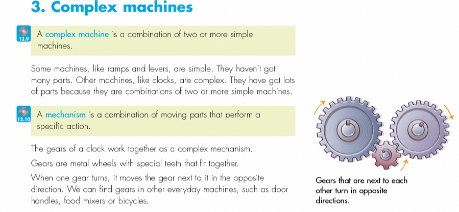 Las aventuras de .... 6ºA - The adventures of.... 6ºA: COMPLEX MACHINES