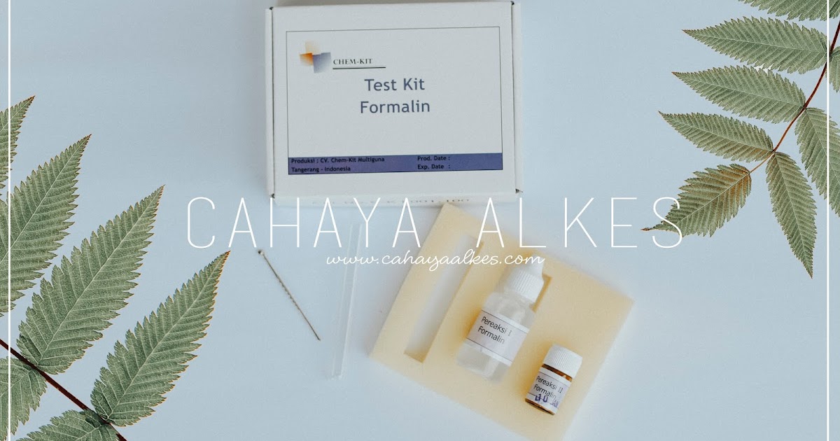 Test Kit Formalin Chemkit ~ Test Kit Formalin Chemkit