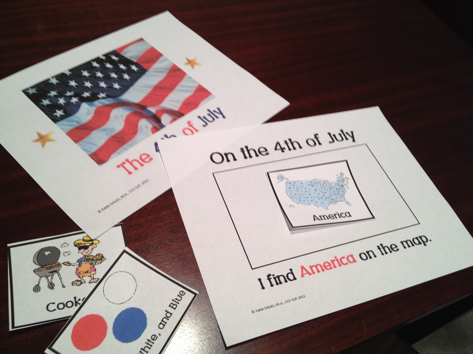 SLP Resources: July Themes, Fourth of July