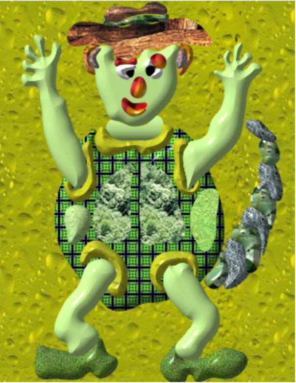 Fighting Viking Art: TURTLEMAN