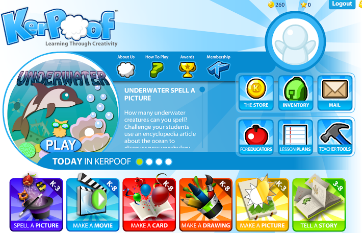 Crea y aprende con Laura: Kerpoof, crear obras de arte, dibujos ...