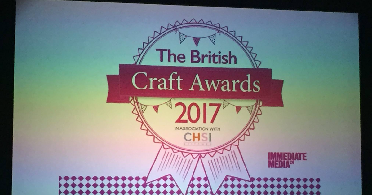 PaperJay Crafts: British Craft Awards....the results are in