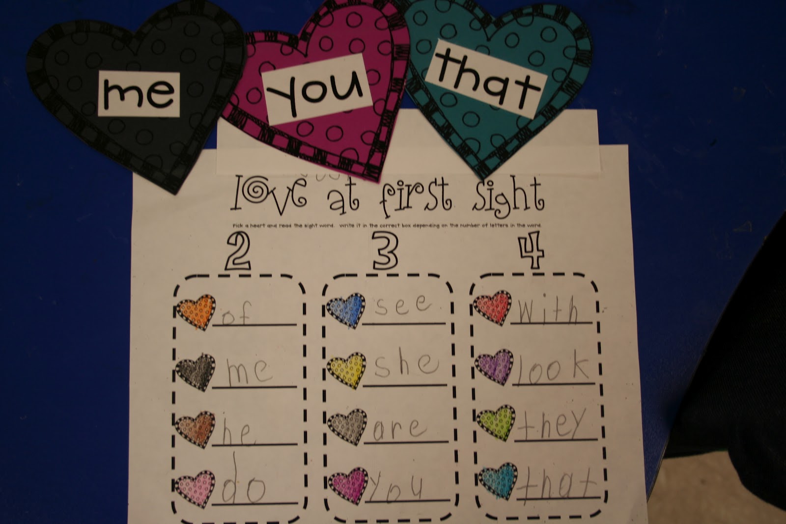 Mrs. Lee's Kindergarten: Valentine Centers