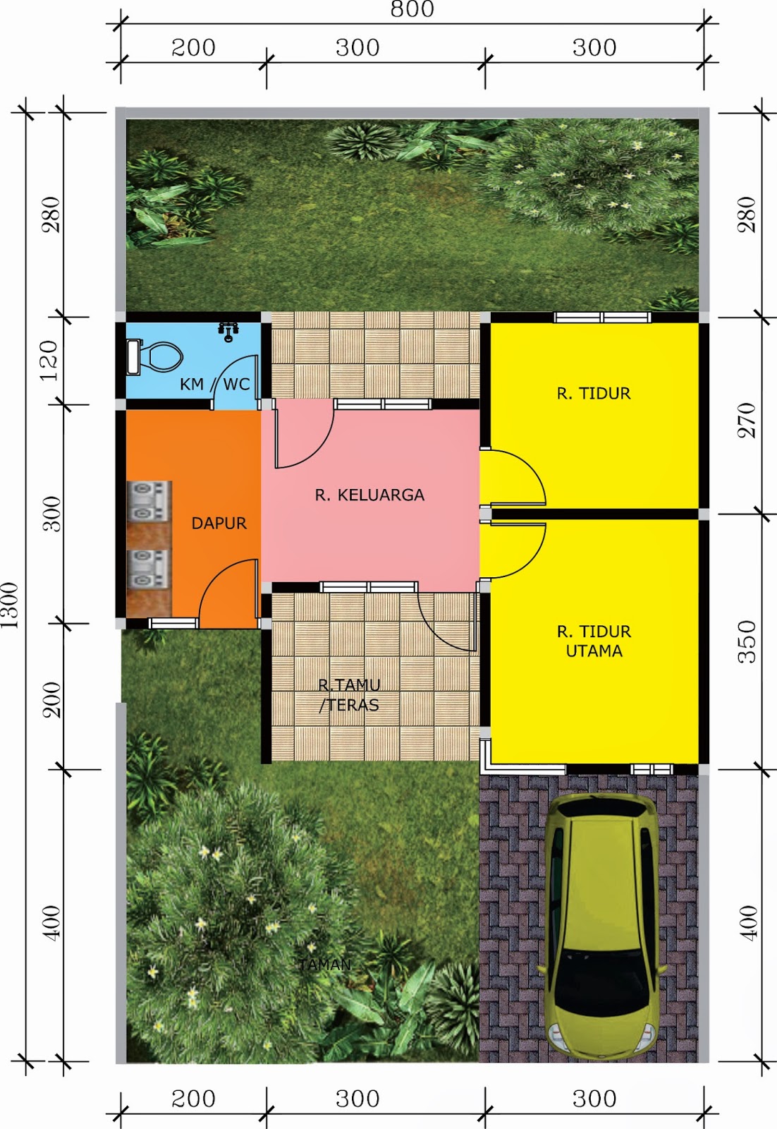 GODHA PROPERTI: RUMAH TYPE 42 HARGA HANYA 200 JUTAAN SAJA