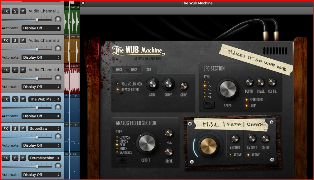 MATRIXSYNTH: Soundation Studio Releases The Wub Machine
