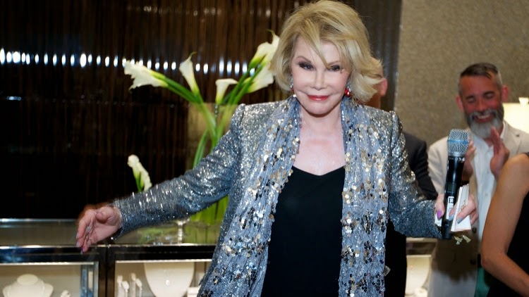 Joan Rivers Calls President Obama "Gay," Michelle Obama "Tr*nny" (VIDEO)