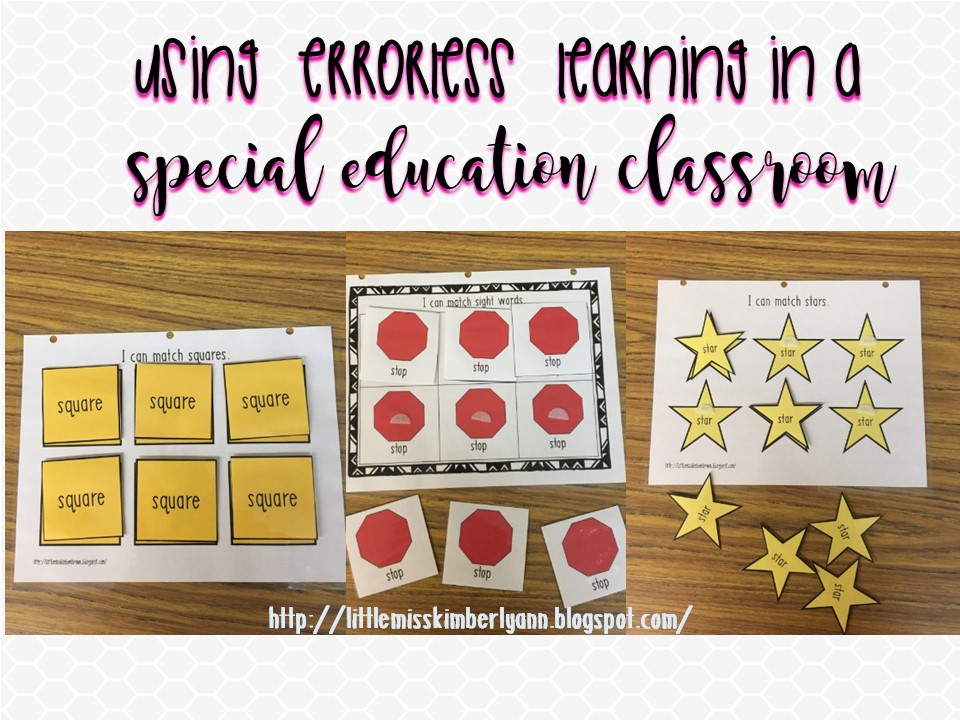 Little Miss Kim's Class: Using Errorless Learning in a Special ...