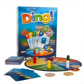 Help in the Entertainment Era: Ding! (The Board Game)
