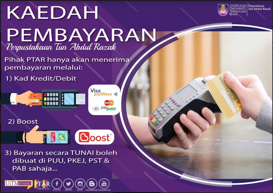 BPR Blog: Pemakluman Kaedah Pembayaran Menggunakan Kad Kredit/Debit
