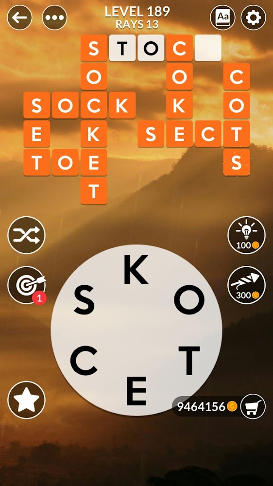 Wordscapes Level 189 Answers ~ Doors Geek