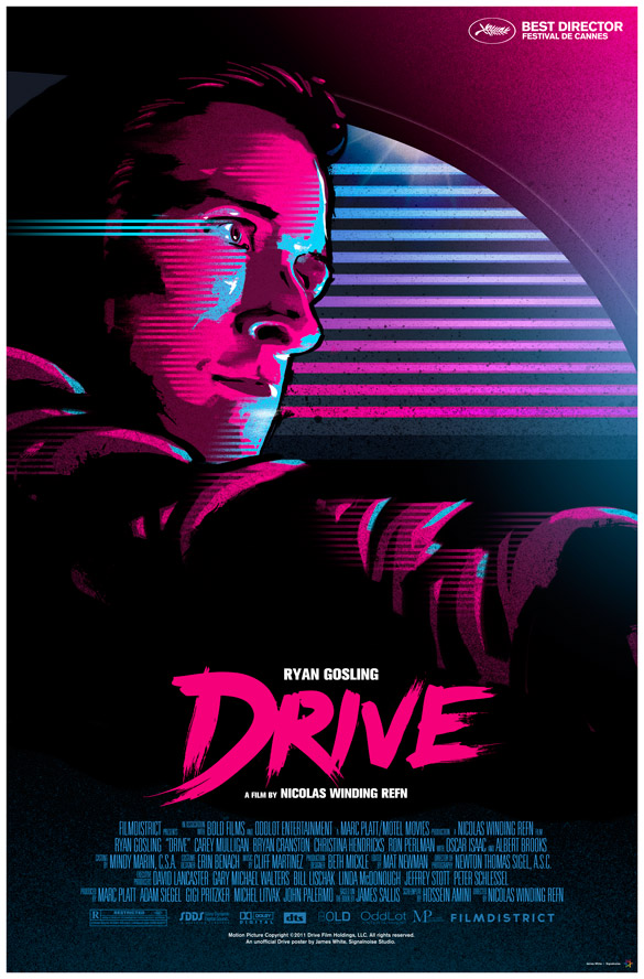 The Geeky Nerfherder: Movie Poster Art: Drive (2011)
