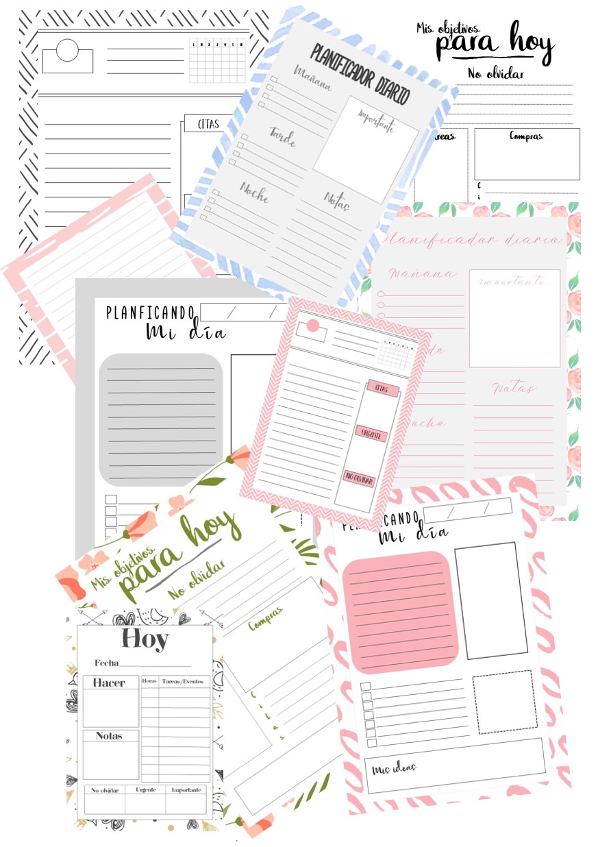 PLANTILLAS PARA PLANIFICAR Y DIBUJOS EDITABLES CON POWERPOINT