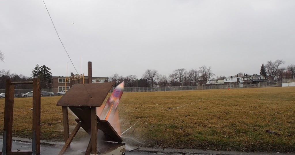 Active Learning @ Danforth CTI: MaST create and launch plastic rockets!