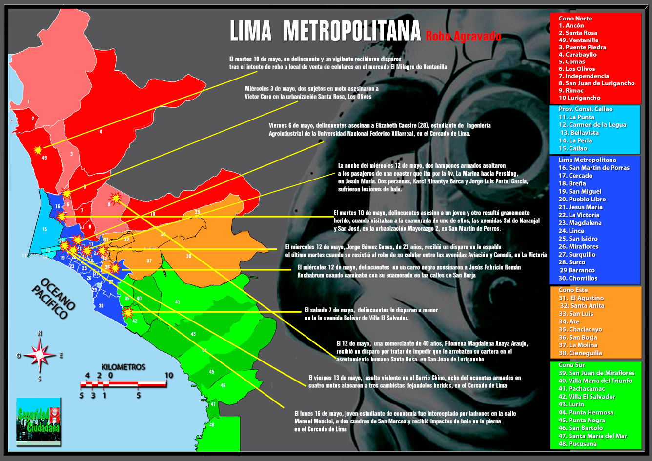 Seguridad Ciudadana: Perú: asaltos y agresión armada en Lima aumenta ...