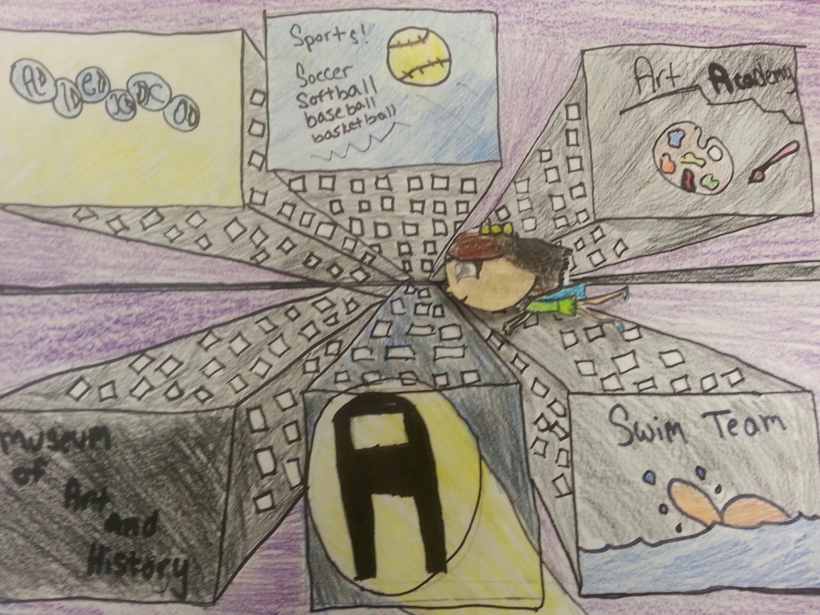 Tales from the Traveling Art Teacher!: Superheroes to the Rescue ...