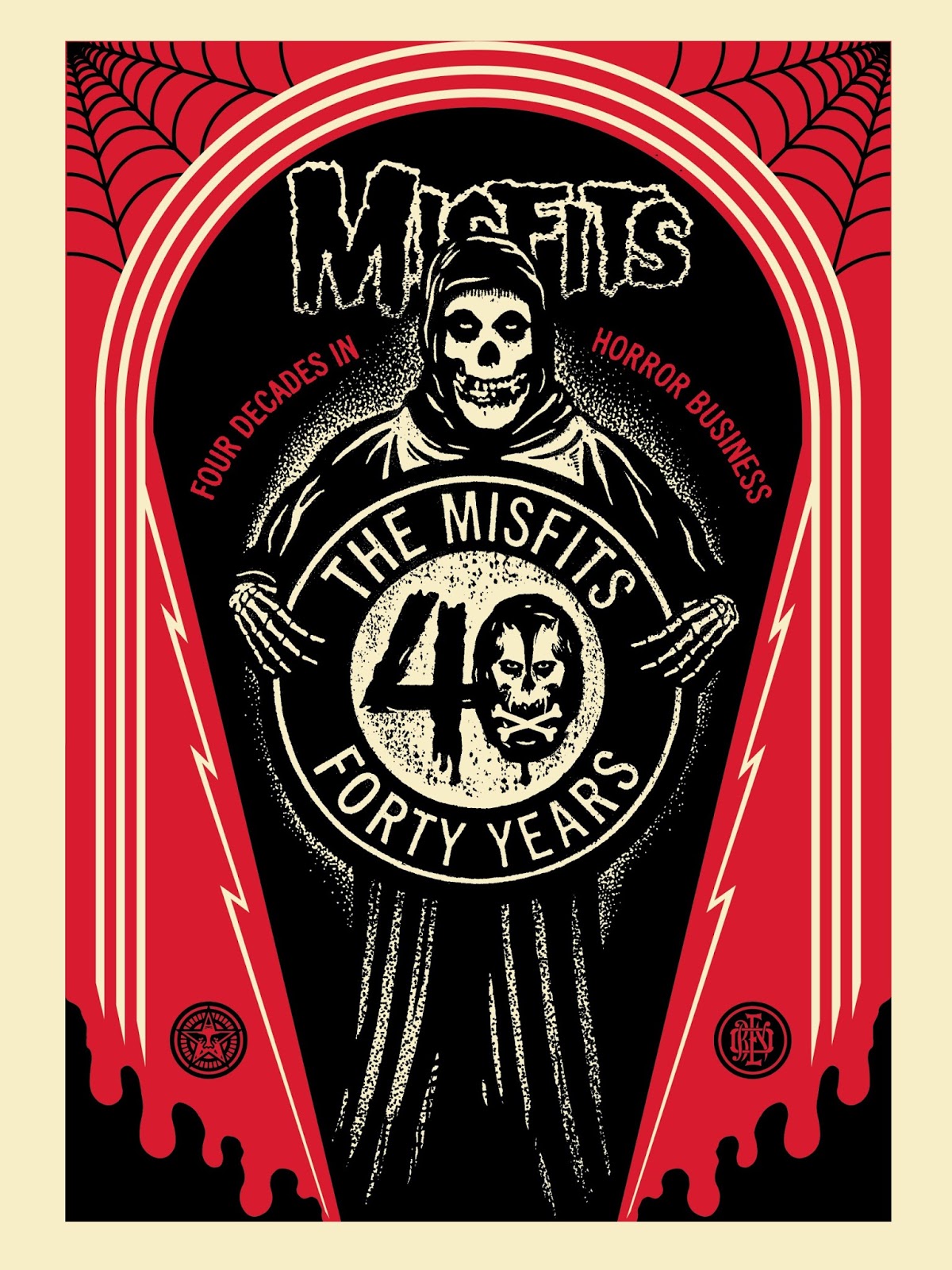 INSIDE THE ROCK POSTER FRAME BLOG: Misfits 40th Grave and Crypt Prints ...