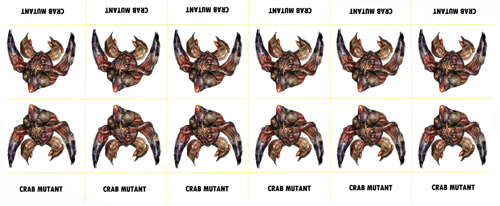 Chapter Unapproved: Paper Miniatures Horror #2