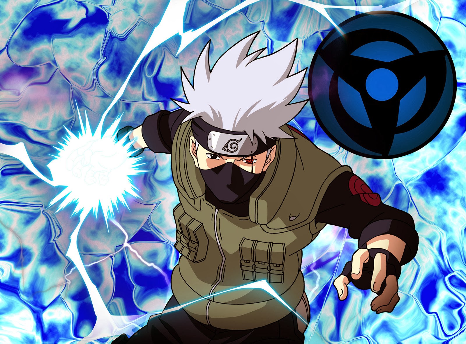 cool anime character: Kakashi Hatake