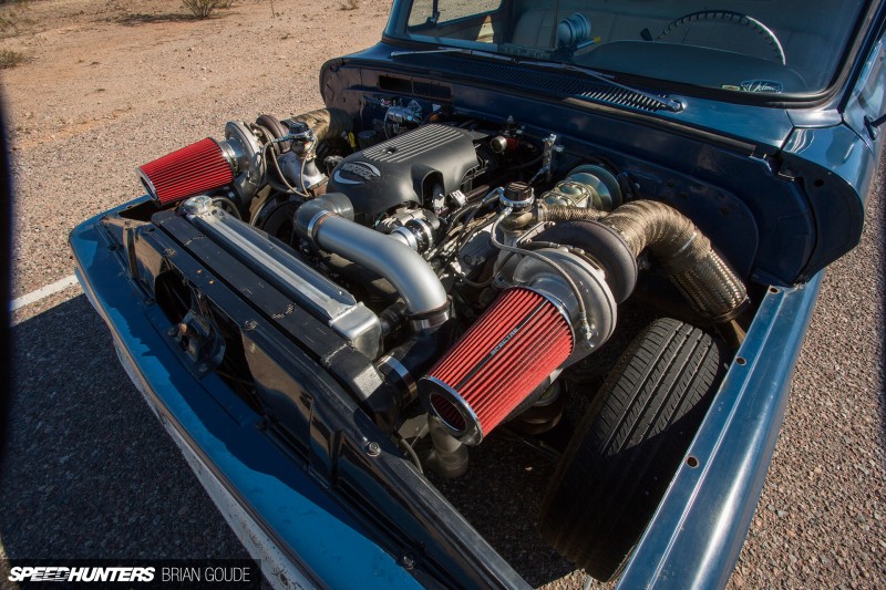 TKR Motorsports: Loren Sharrard's 1964 Twin Turbo GMC C10
