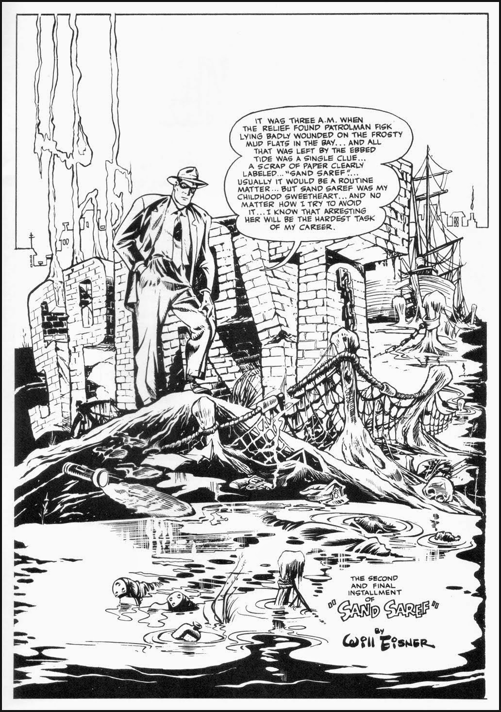 TALES FROM THE KRYPTONIAN: Black and White Saturday : Eisner´s SPIRIT