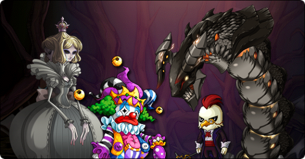 KamiNoBeniMizu Online Games: MapleStory Bosses (Root Abyss)