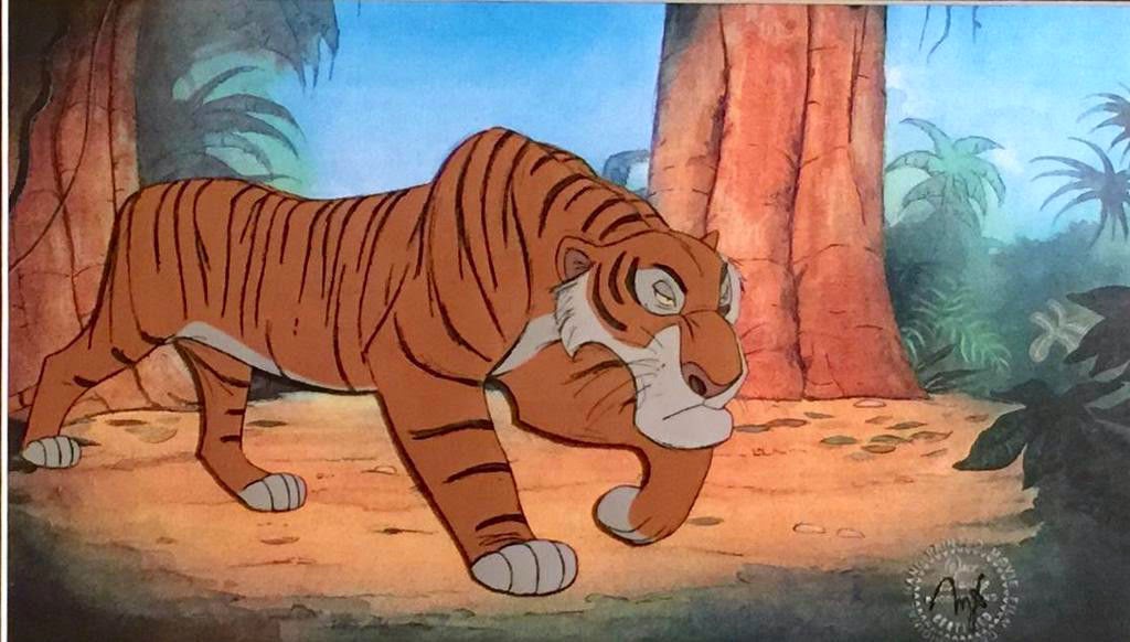Animation Collection: Shere Khan Cel from "The Jungle Book," 1967
