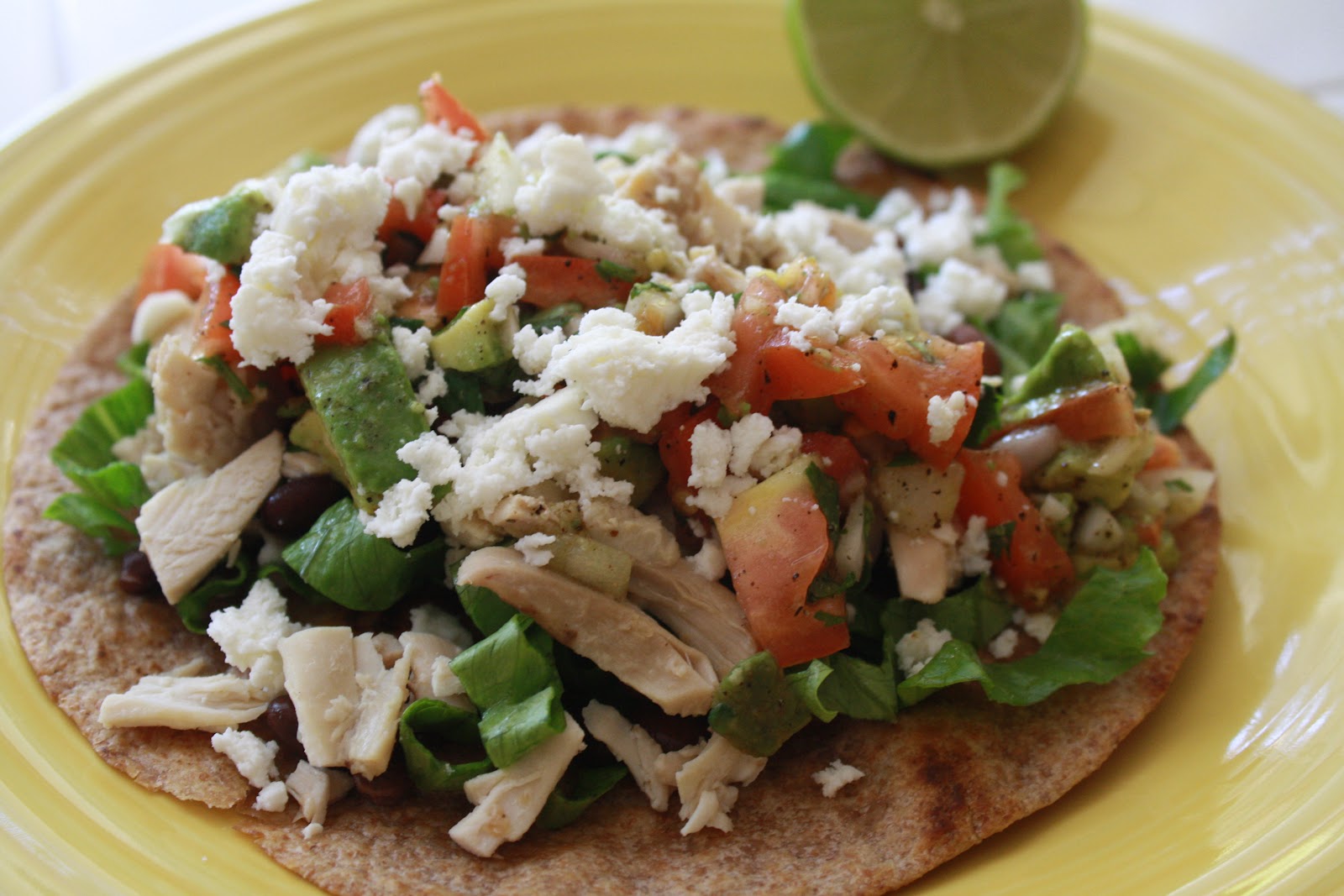 Sip And Chew: Chicken Tostadas and Avocado Salsa