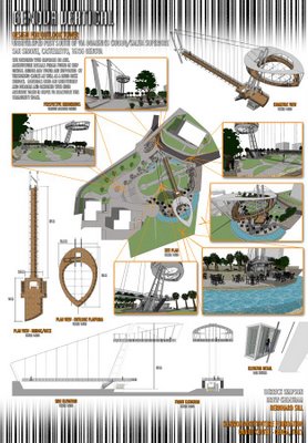 Louise Burns: Architectural Presentation Board Examples