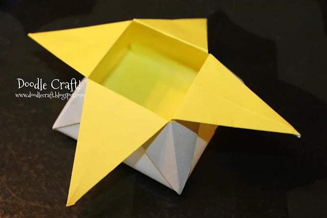Origami Favor Sunburst Box!