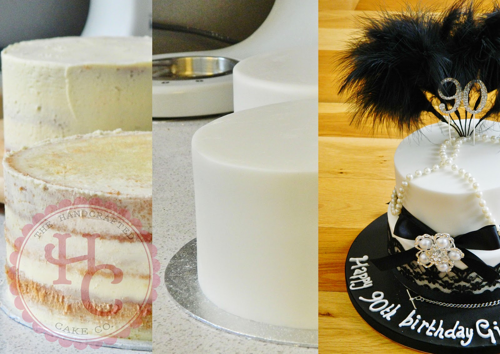 The Handcrafted Cake Co.: 3 day process 1920's flapper cake