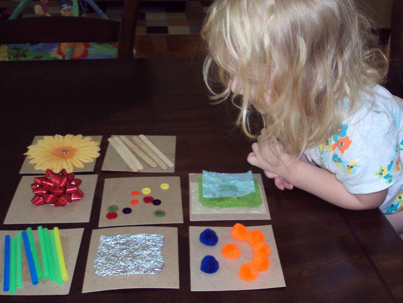 Mom's Tot School: The Five Senses - part one