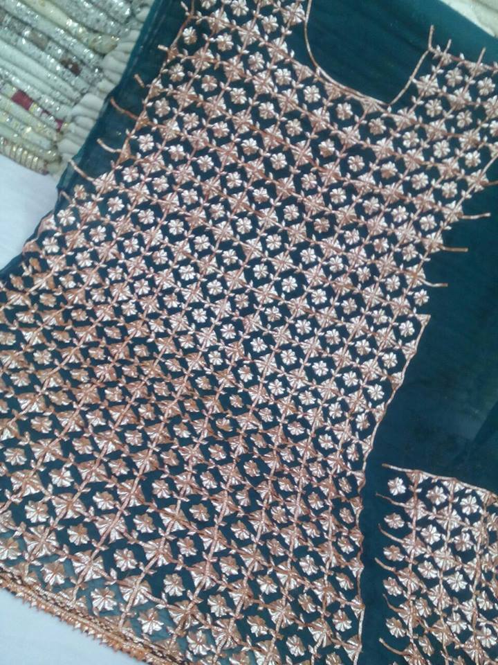 Bahawalpur Chunri House: Heavy Gota Dress of Bahawalpur Chunri House ...