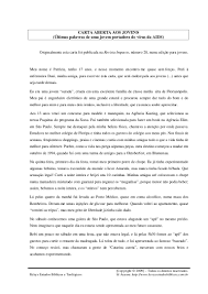 carta aberta exemplo - wood scribd braxin