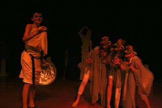 "Circus Olympus" ... Greek Theatre!: Perseus & Medusa Production Photos