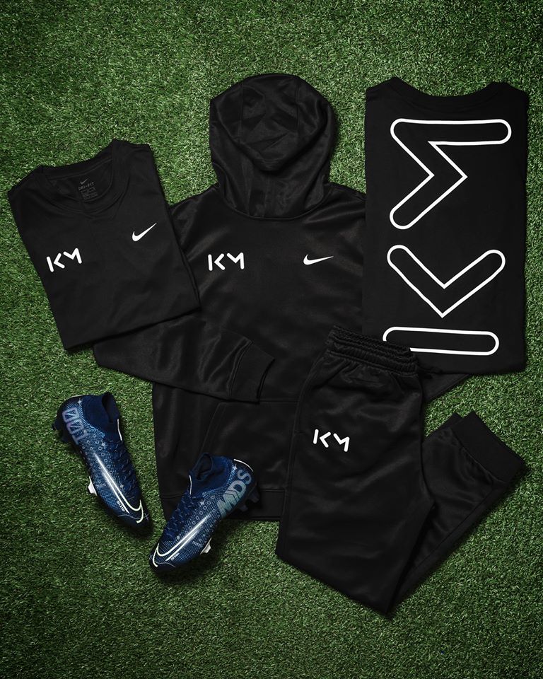 Limited-Edition Black / White Nike Kylian Mbappe Collection Released ... Limited-Edition Black / White Nike Kylian Mbappe Collection Released ...